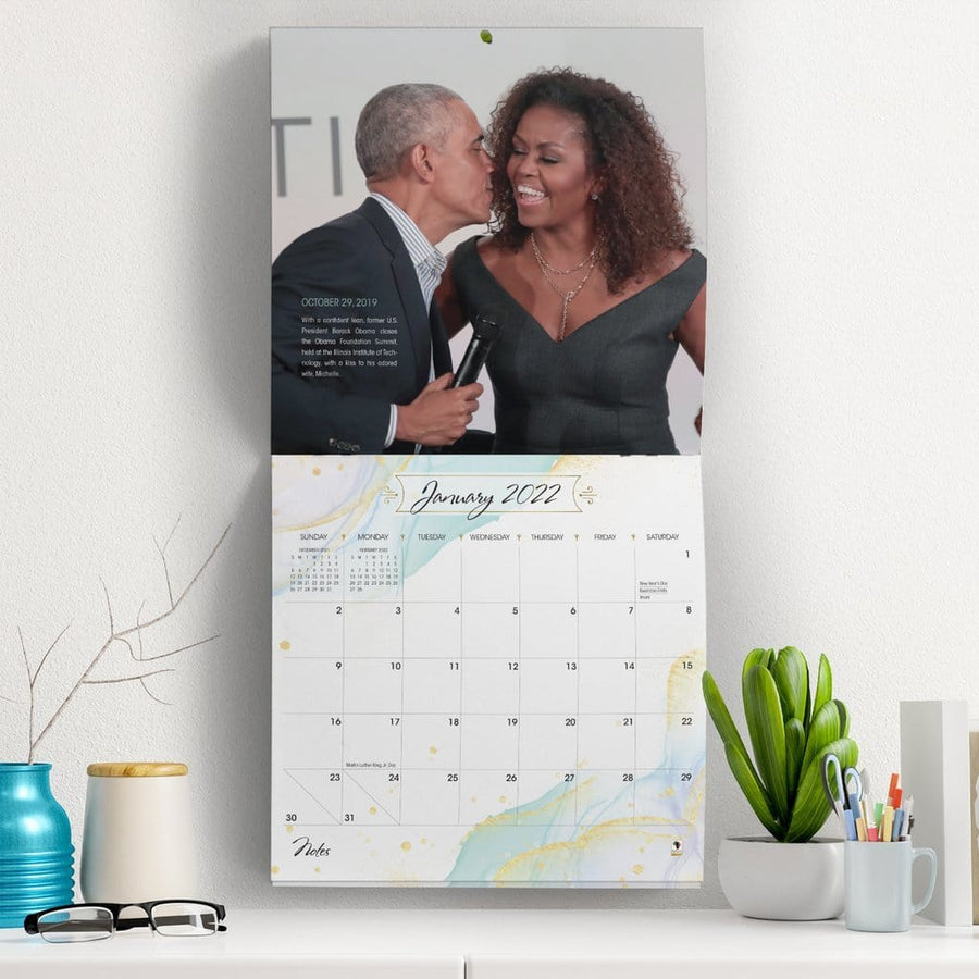 Remembering the Obamas: 2022 African American History Calendar – The ...