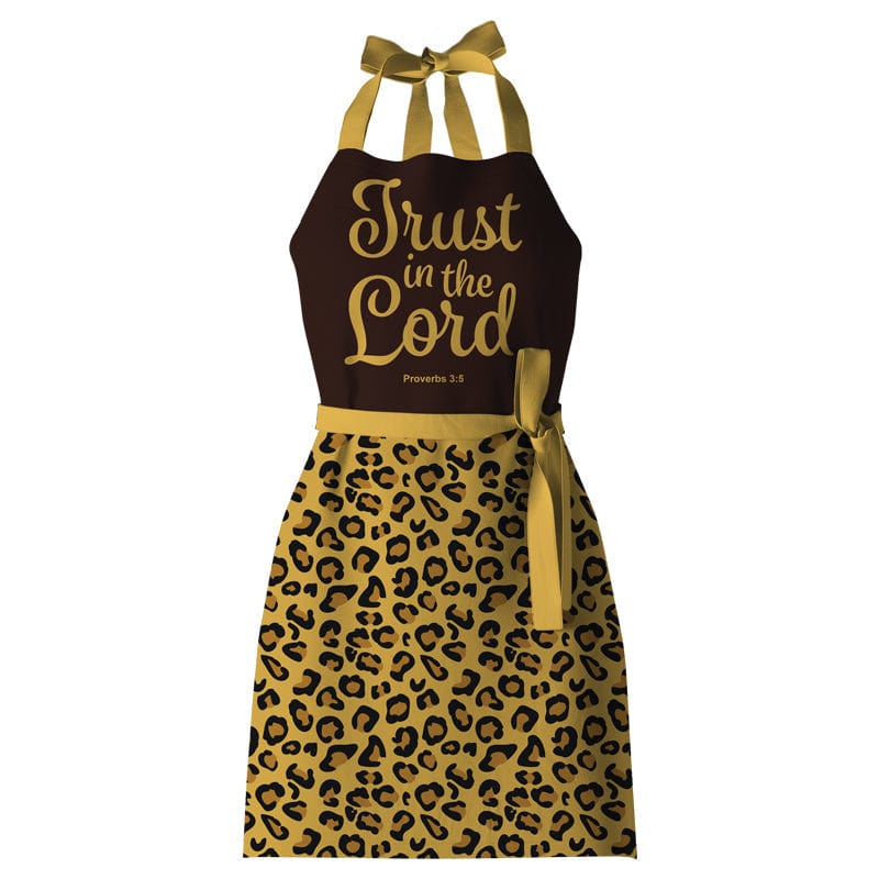 Trust in the Lord: Religious Themed Kitchen Apron – The Black Art Depot