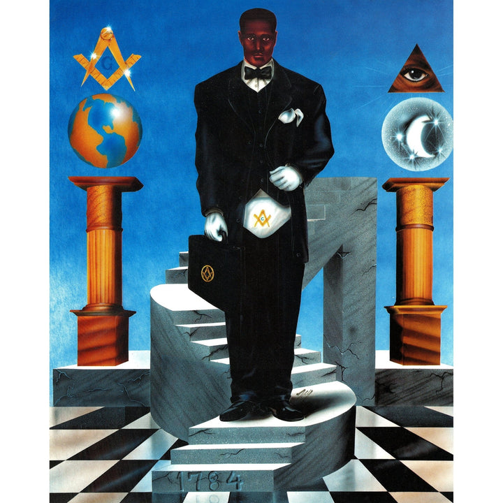 Black Masonic Art Prints, Gifts & Collectibles – The Black Art Depot