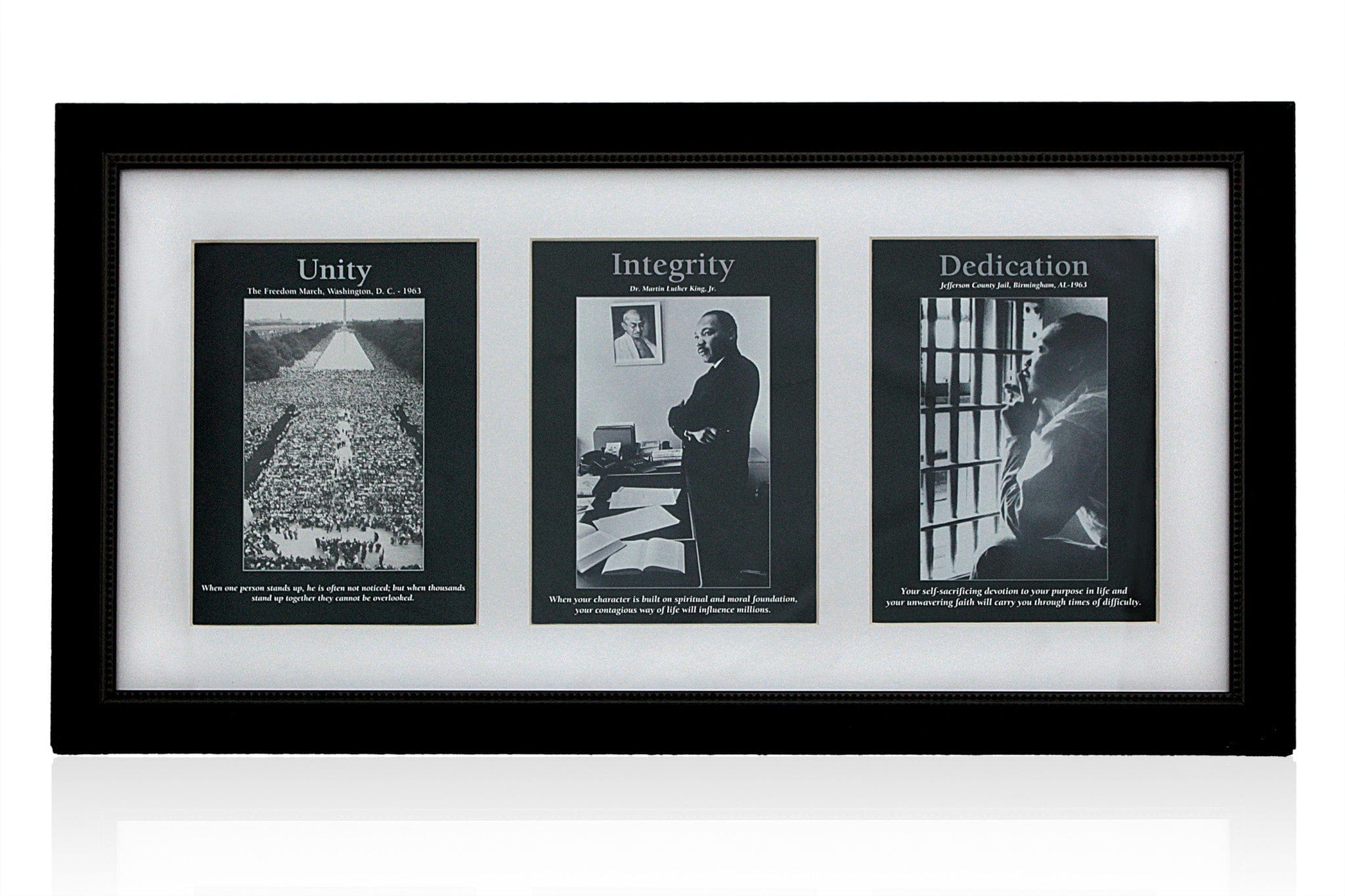 Unity, Integrity and Dedication: African American Motivational Poster ...